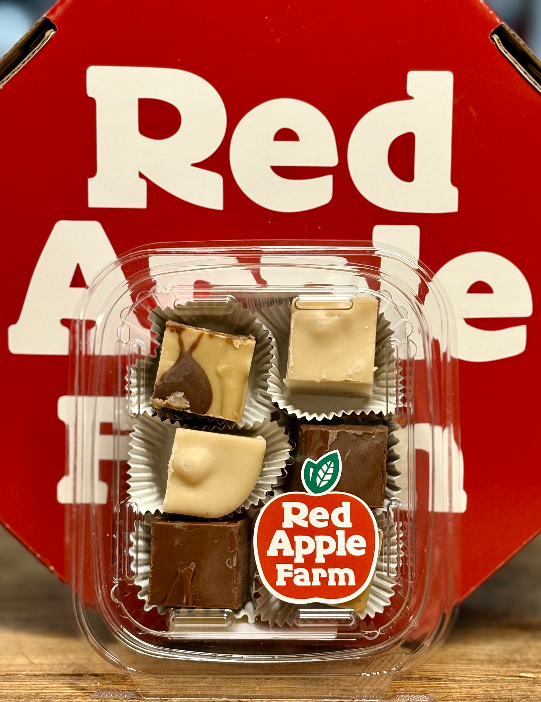 6 Piece Mini Fudge Sampler - New England Favorite! – Red Apple Farm ...